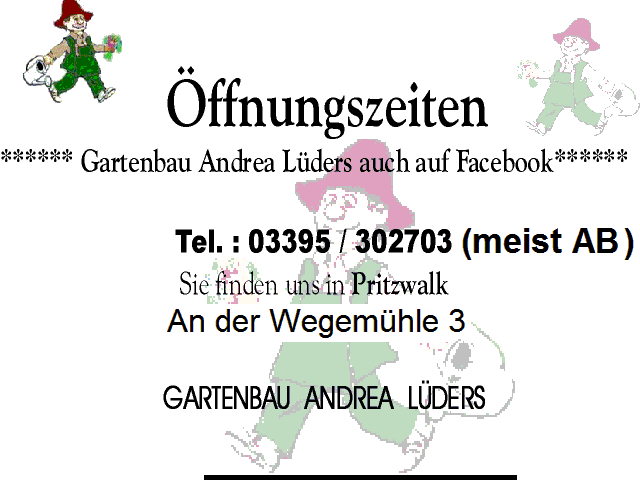 Gartenbau Andrea Lüders Pritzwalk
